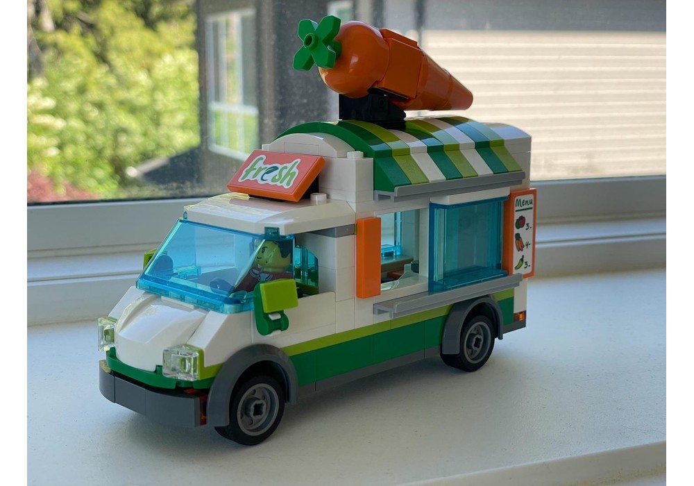 LEGO MOC Farmers Market Van Mod (60345) by OrchardBuilds | Rebrickable ...