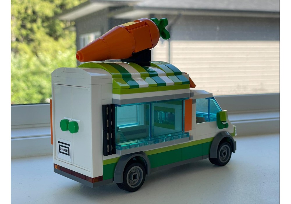 LEGO MOC Farmers Market Van Mod (60345) by OrchardBuilds | Rebrickable ...
