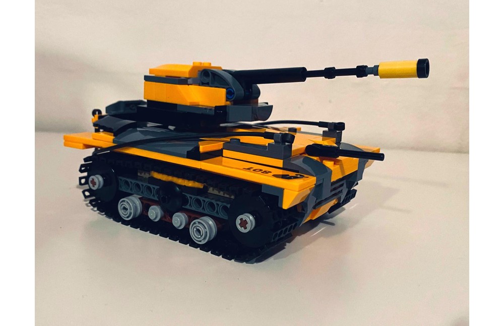 Lego Moc Excavator Tank By Tyrinov Rebrickable Build With Lego