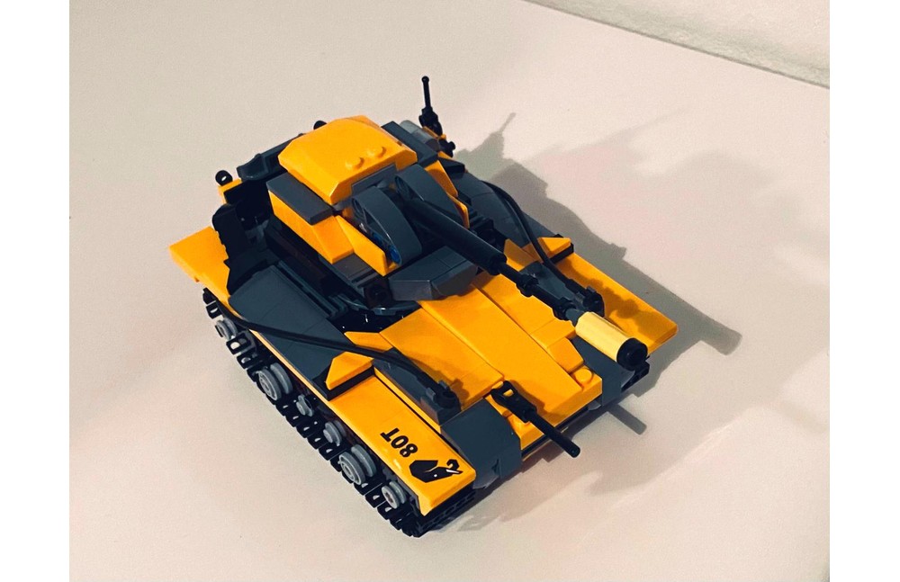 Lego Moc Excavator Tank By Tyrinov Rebrickable Build With Lego