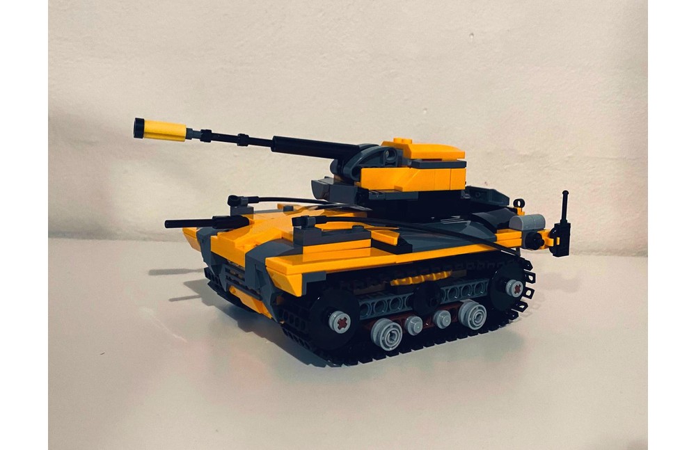 Lego Moc Excavator Tank By Tyrinov Rebrickable Build With Lego