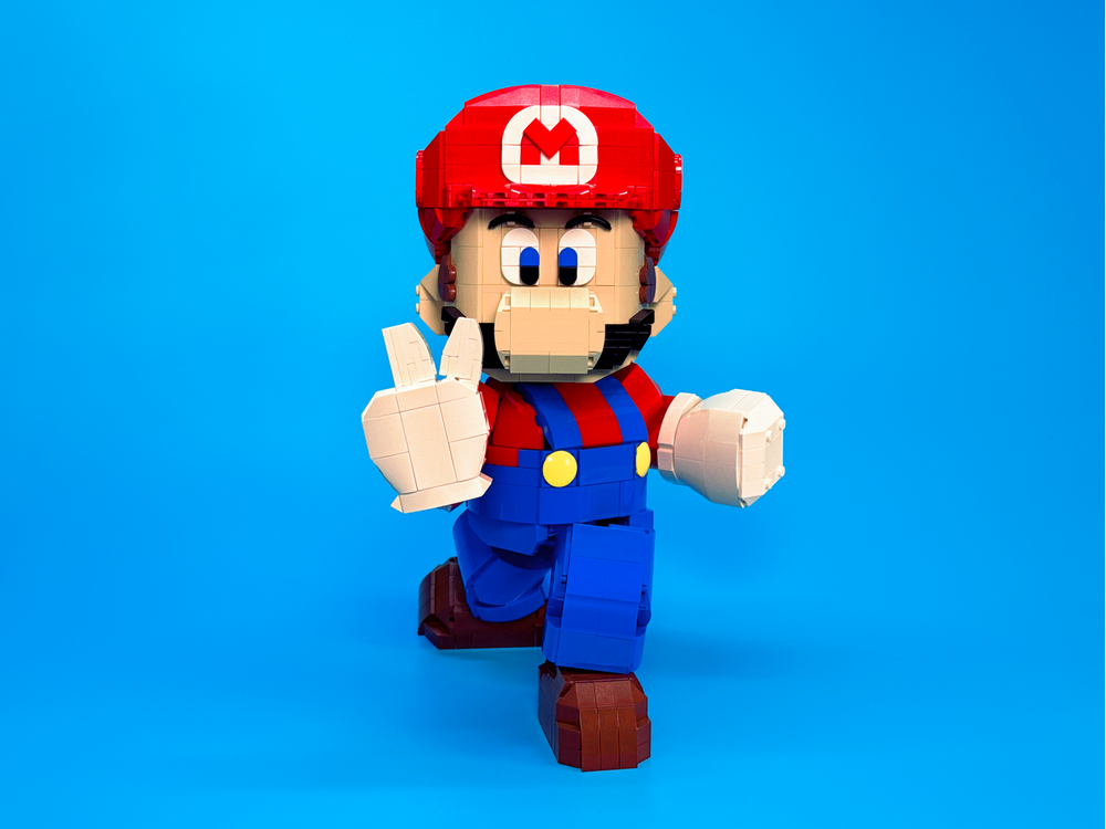 Lego Moc Super Mario 64 Posable Figure By Lavishlump Rebrickable