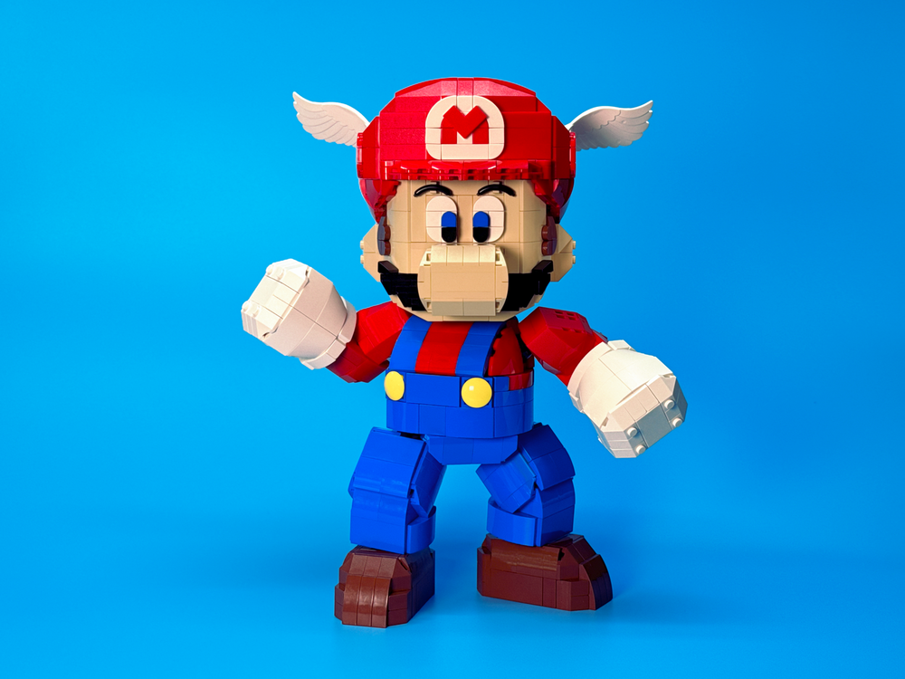LEGO MOC Super Mario 64 - Posable Figure by lavishlump | Rebrickable ...