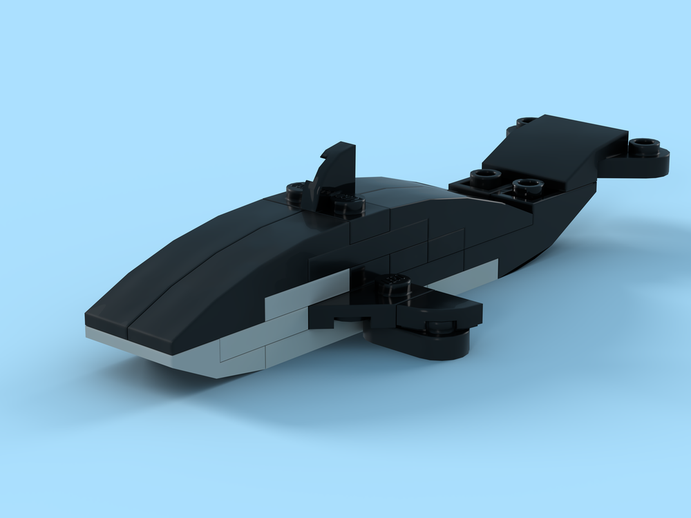 Lego Moc 30641 Orca By Idanty Rebrickable Build With Lego