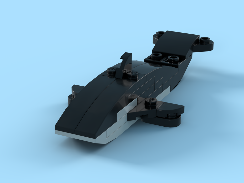 Lego Moc 30641 Orca By Idanty Rebrickable Build With Lego