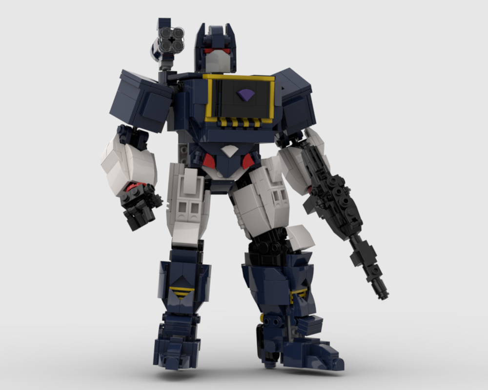 LEGO MOC Soundwave (Non-transformable) by Sey_Builds | Rebrickable ...