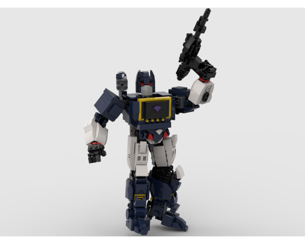LEGO MOC Soundwave (Non-transformable) by Sey_Builds | Rebrickable ...