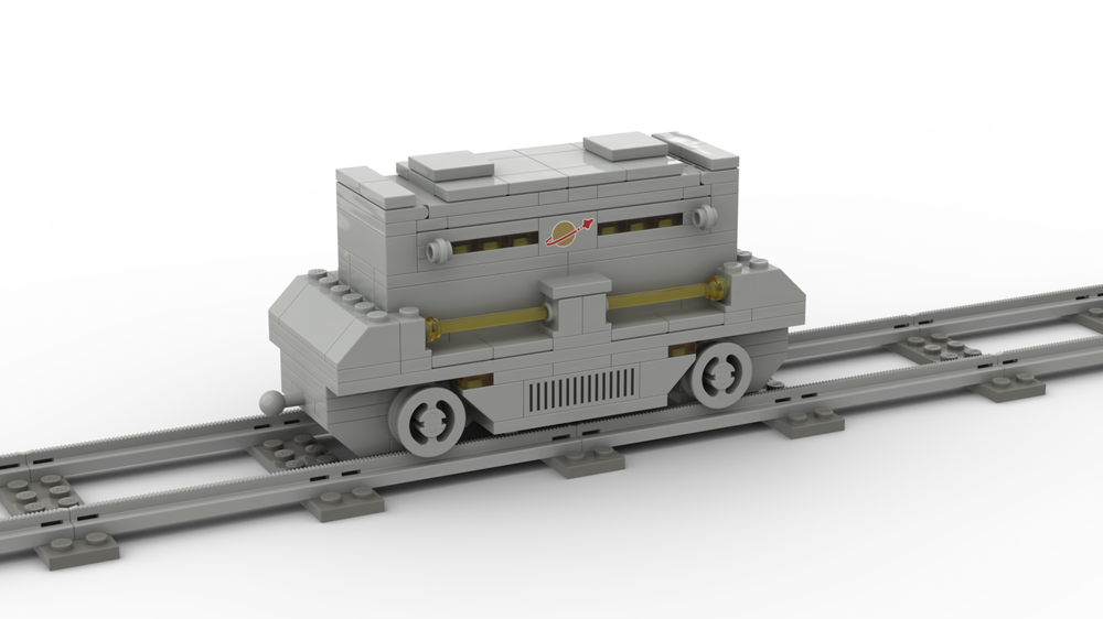 LEGO MOC PCS109 Container Freight Wagon by Polarstorm | Rebrickable ...