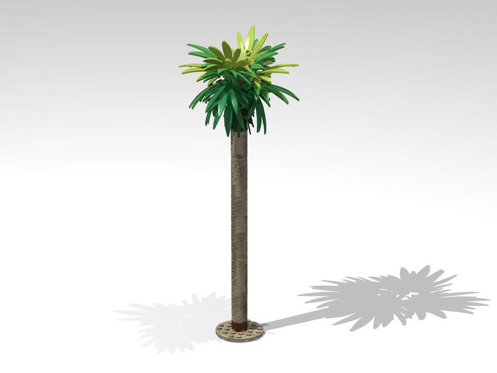 LEGO MOC Palm Tree by brick_art_lille | Rebrickable - Build with LEGO