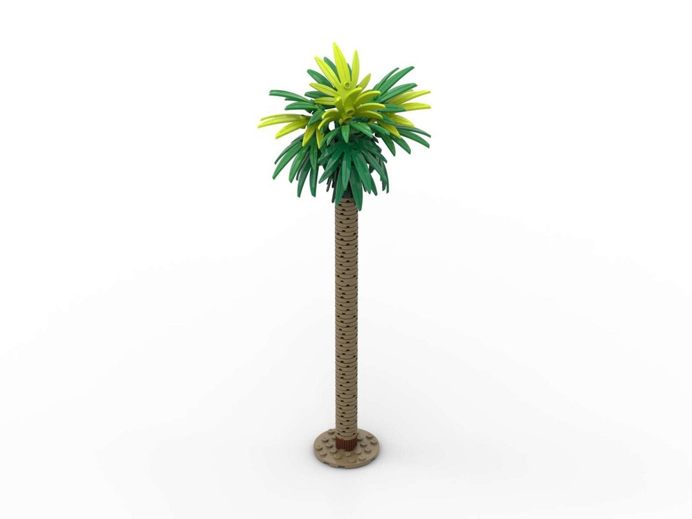 LEGO MOC Palm Tree by brick_art_lille | Rebrickable - Build with LEGO