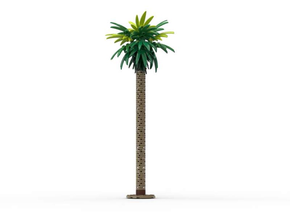 LEGO MOC Palm Tree by brick_art_lille | Rebrickable - Build with LEGO