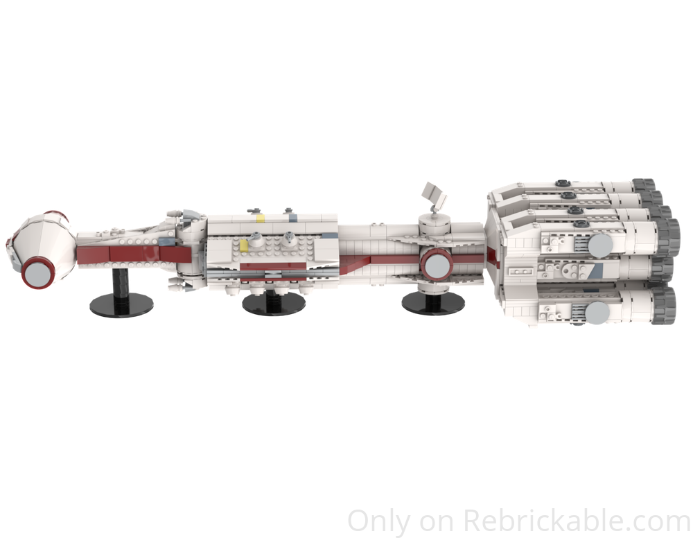 Lego Moc Ucs Tantive Iv By Raguidel Rebrickable Build With Lego