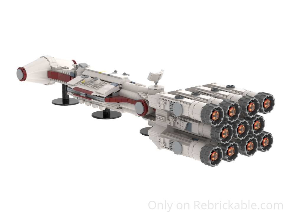 LEGO MOC-188699 UCS Tantive IV by raguidel | Rebrickable - Build with LEGO