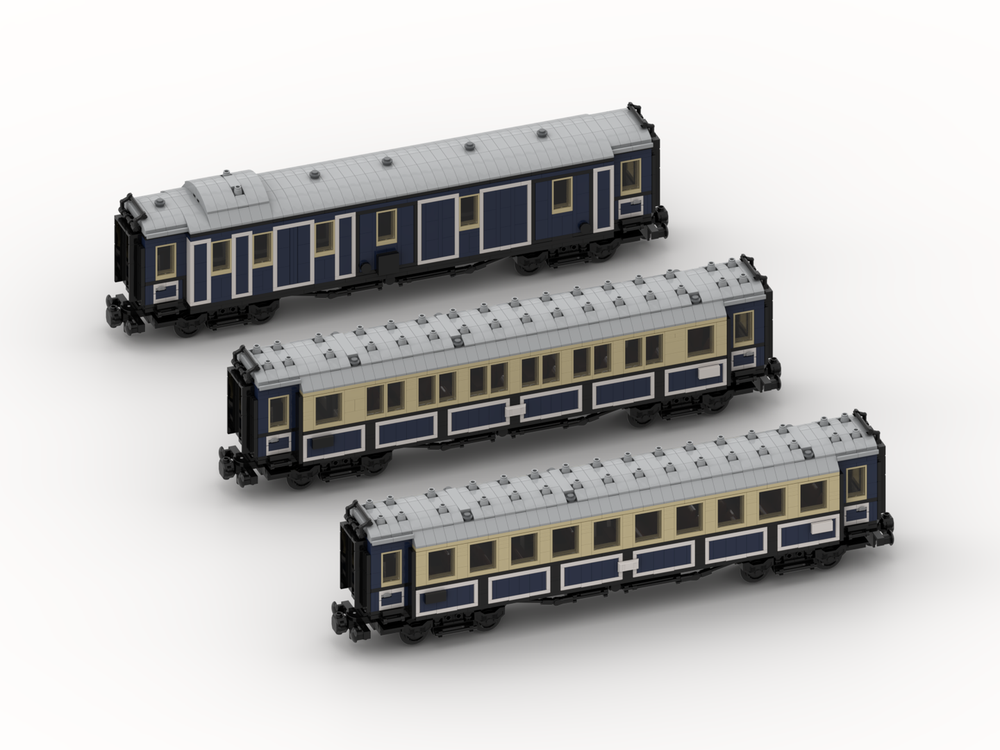 LEGO MOC Bavarian Express Train (Moc-Pack) (8w) by copernicus508 ...