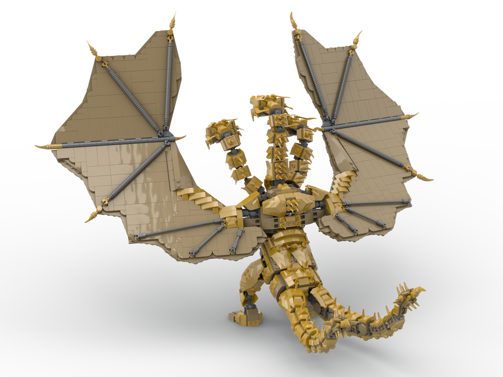 LEGO MOC King Ghidorah by magurean.paul | Rebrickable - Build with LEGO