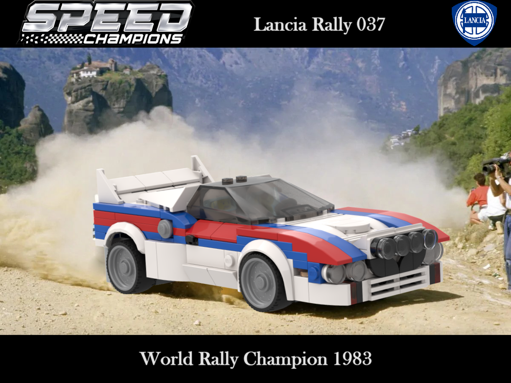 LEGO MOC Lancia Rally 037 by symbioza | Rebrickable - Build with LEGO
