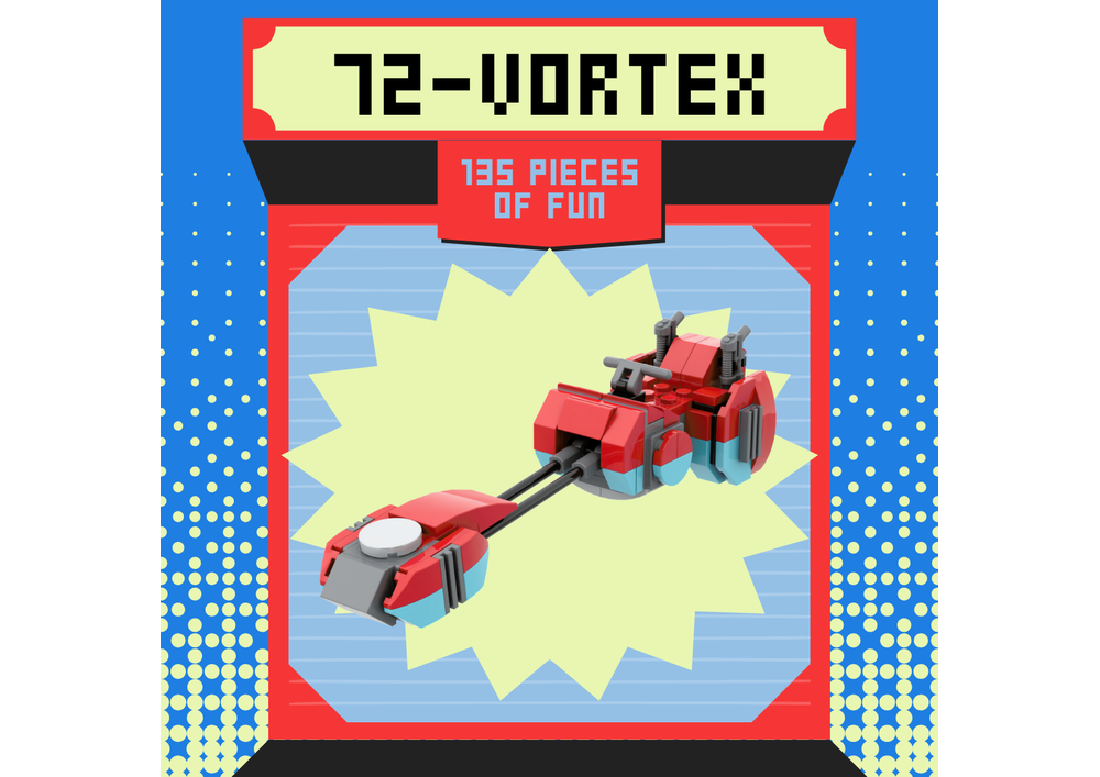 LEGO MOC 72-VORTEX - LEGO MICRO SPEEDER by Pepestudss | Rebrickable ...