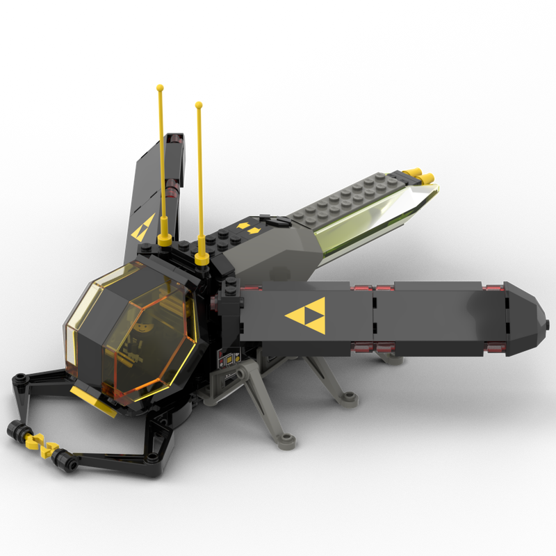 LEGO MOC MOC-0011 black stinger by KILDET | Rebrickable - Build with LEGO