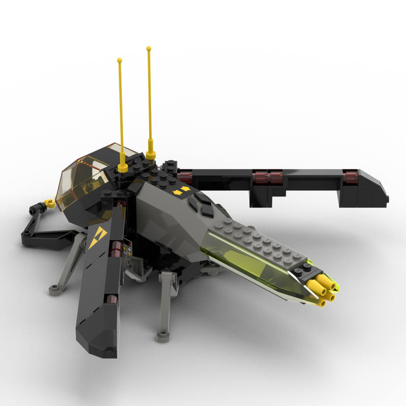 LEGO MOC MOC-0011 black stinger by KILDET | Rebrickable - Build with LEGO