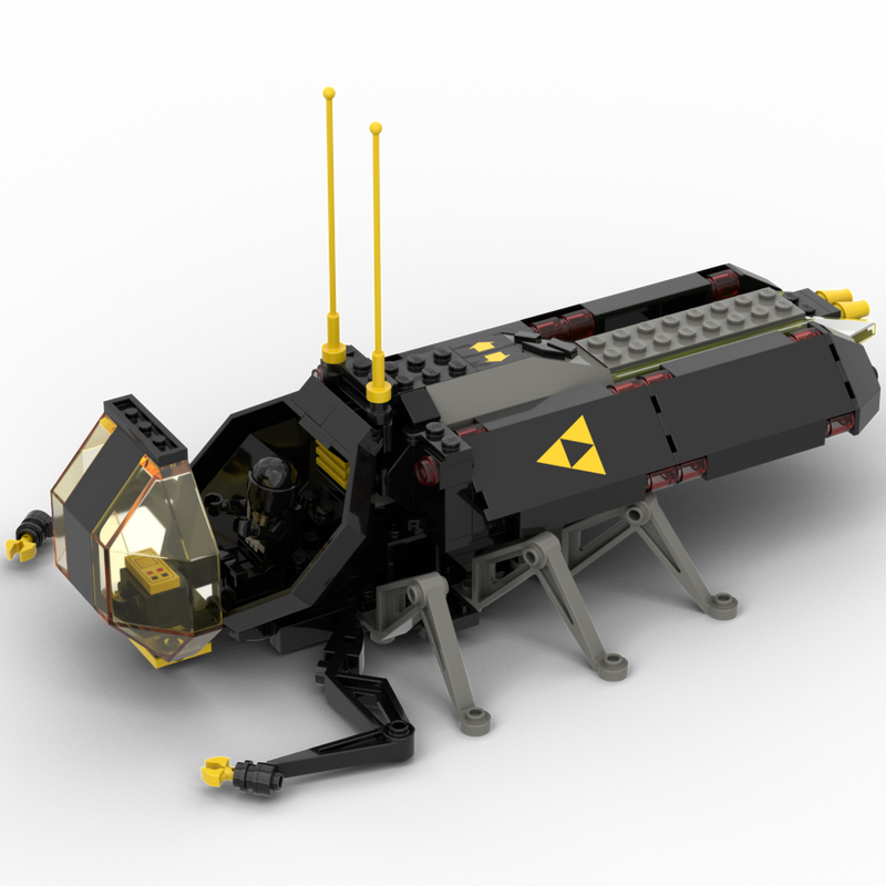 LEGO MOC MOC-0011 black stinger by KILDET | Rebrickable - Build with LEGO