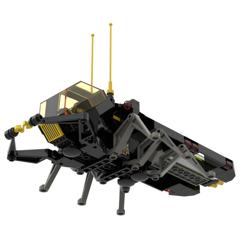 LEGO MOC MOC-0011 black stinger by KILDET | Rebrickable - Build with LEGO
