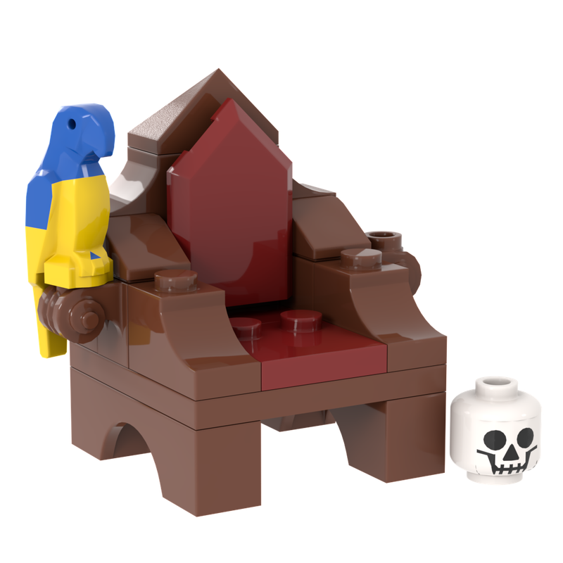 LEGO MOC Captain Chair by Pepestudss | Rebrickable - Build with LEGO