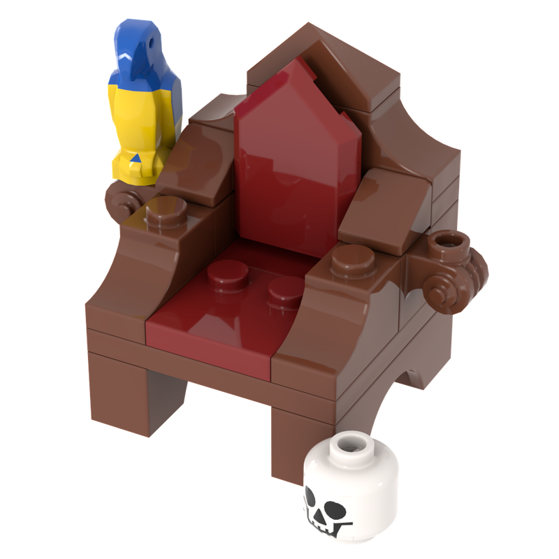 LEGO MOC Captain Chair by Pepestudss | Rebrickable - Build with LEGO