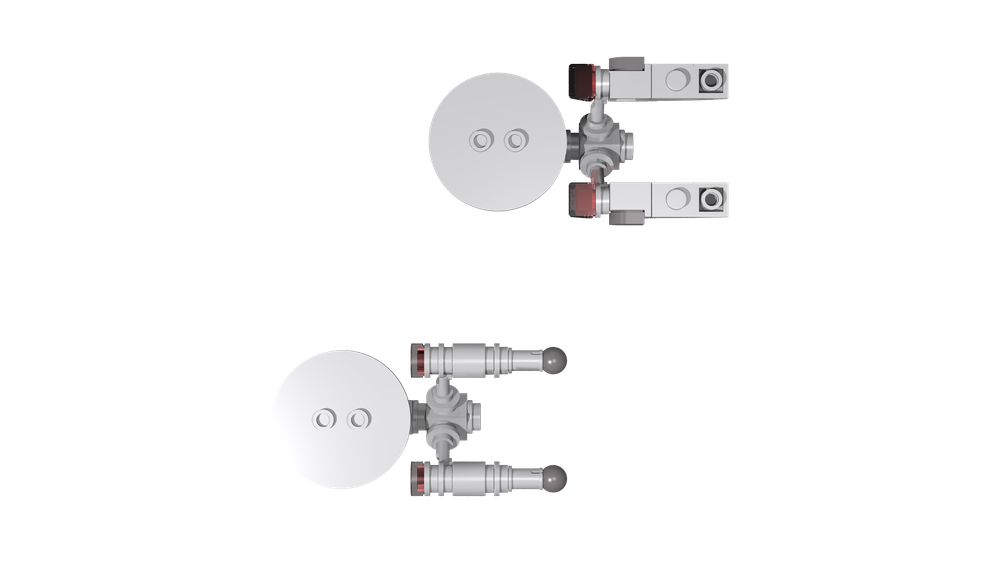 LEGO MOC Micro USS Enterprise/USS Enterprise-A Constitution-Class ...