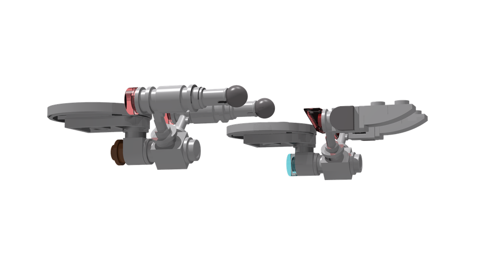 Lego Moc Micro Uss Enterpriseuss Enterprise A Constitution Class