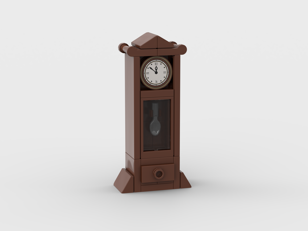 LEGO MOC Grandfather clock by BrickHappens | Rebrickable - Build with LEGO