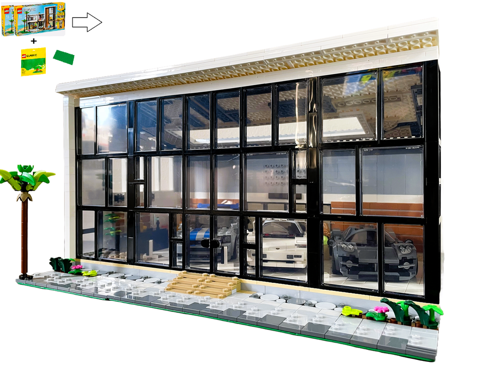 LEGO MOC Supercar Showroom Car Dealership Alternate build of 2x31153 by ...