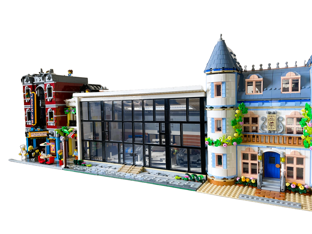 Lego Moc Supercar Showroom Car Dealership Alternate Build Of 2x31153 By