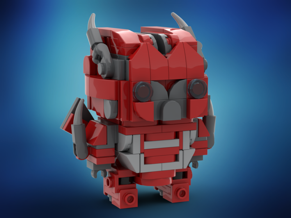 LEGO MOC Dino / Mirage Brickheadz by Ant0noo | Rebrickable - Build with ...