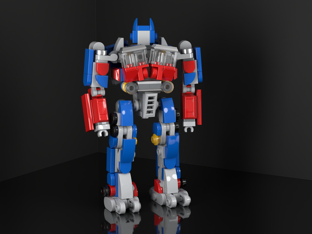 LEGO MOC Mini Scale Optimus Prime by riekerverse | Rebrickable - Build ...