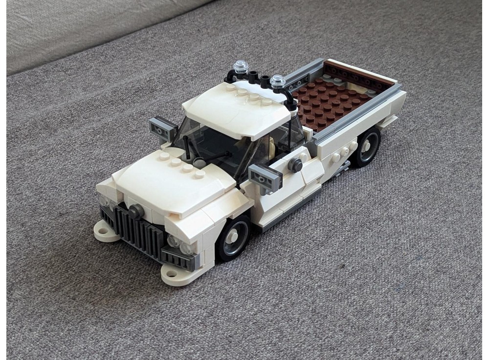 Lego Moc 21108 Vintage Pickup By Kirvet Rebrickable Build With Lego