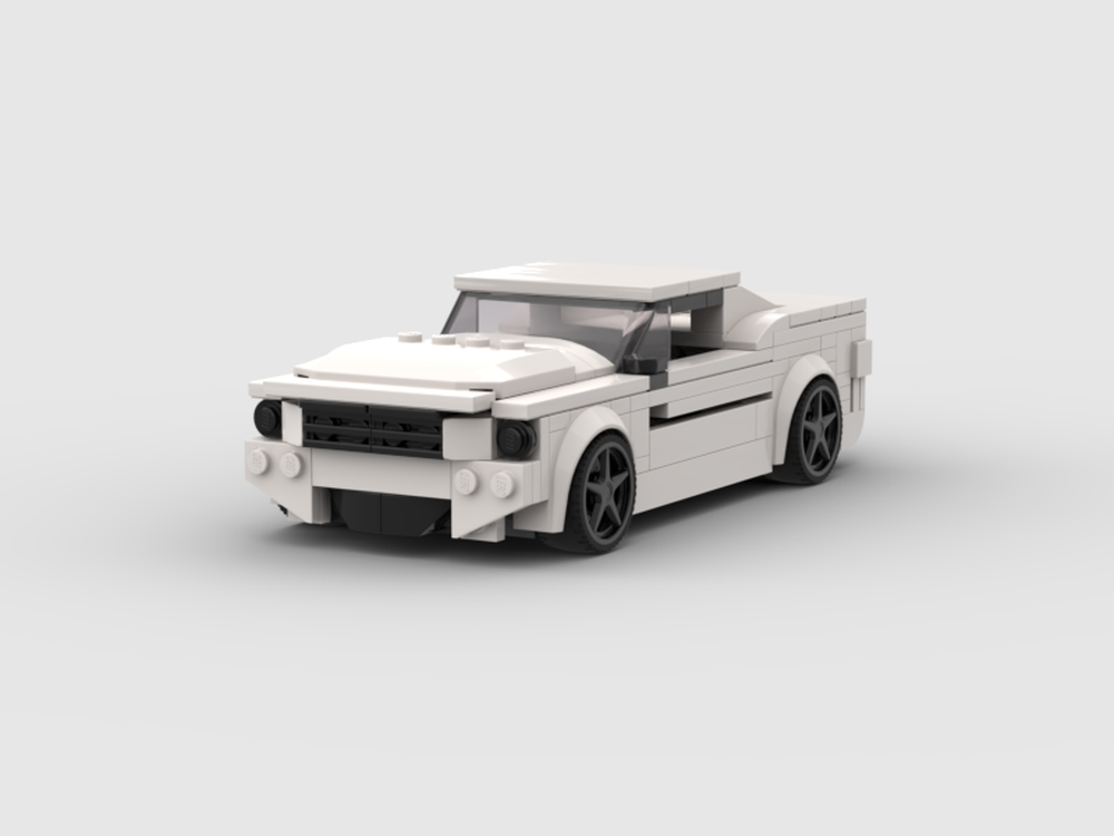 LEGO MOC Ford Mustang 1966 by Lego_Sc_ | Rebrickable - Build with LEGO