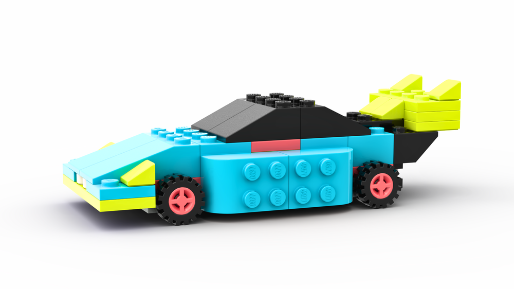 LEGO MOC 11027 Race car by Lenarex | Rebrickable - Build with LEGO