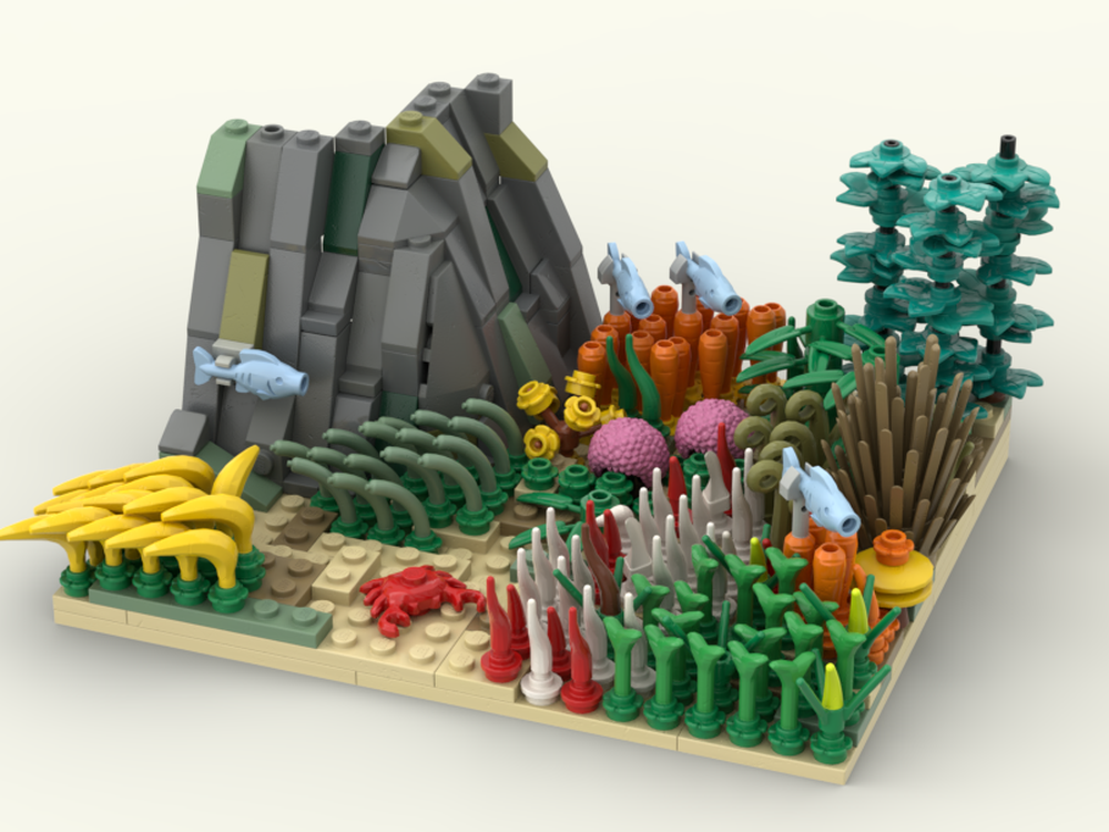 LEGO MOC seabed by t__brick_ | Rebrickable - Build with LEGO
