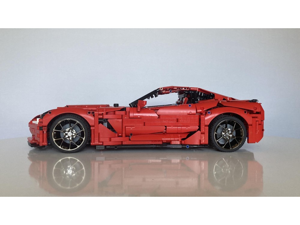 LEGO MOC 1:8 Chevrolet Corvette C7 by Lego__Bee | Rebrickable - Build ...