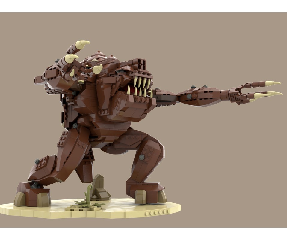 LEGO MOC UCS Rancor by RustyRunt | Rebrickable - Build with LEGO