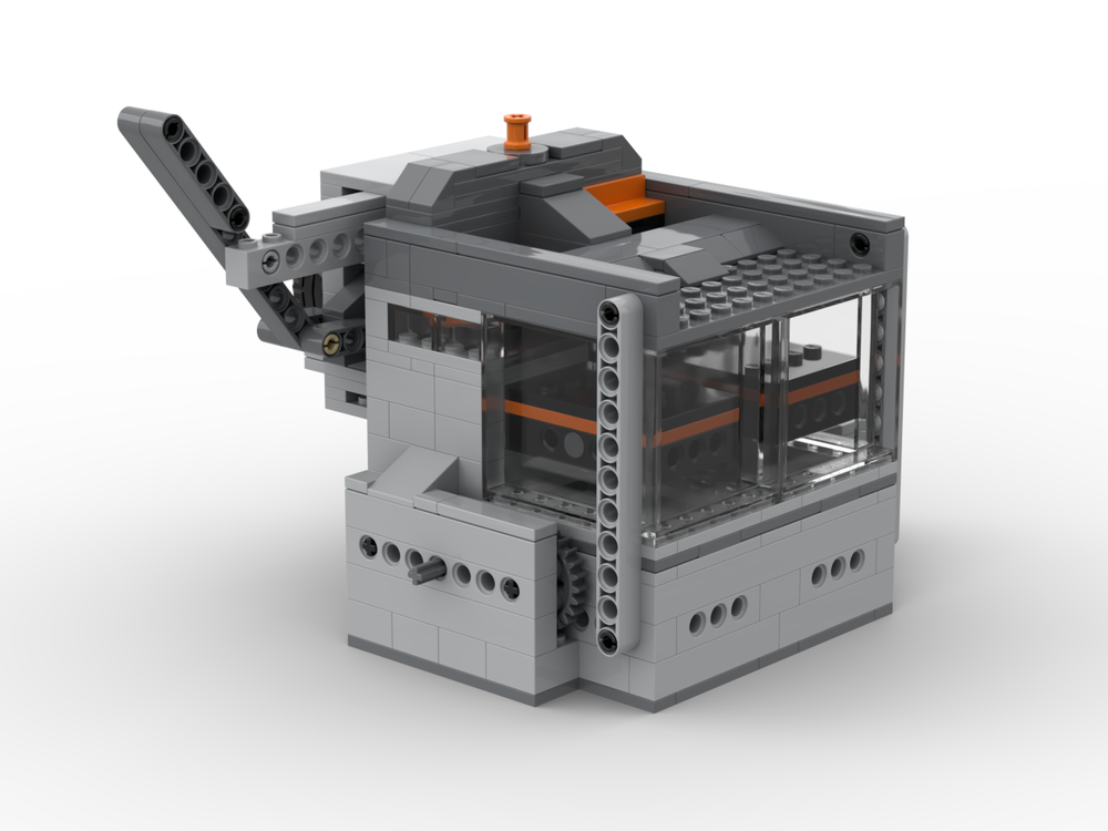 Lego Moc Vacuum Engine2 Cylinder By Jmodsbricks Rebrickable