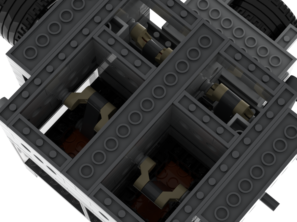 Lego Moc Vacuum Engine2 Cylinder By Jmodsbricks Rebrickable