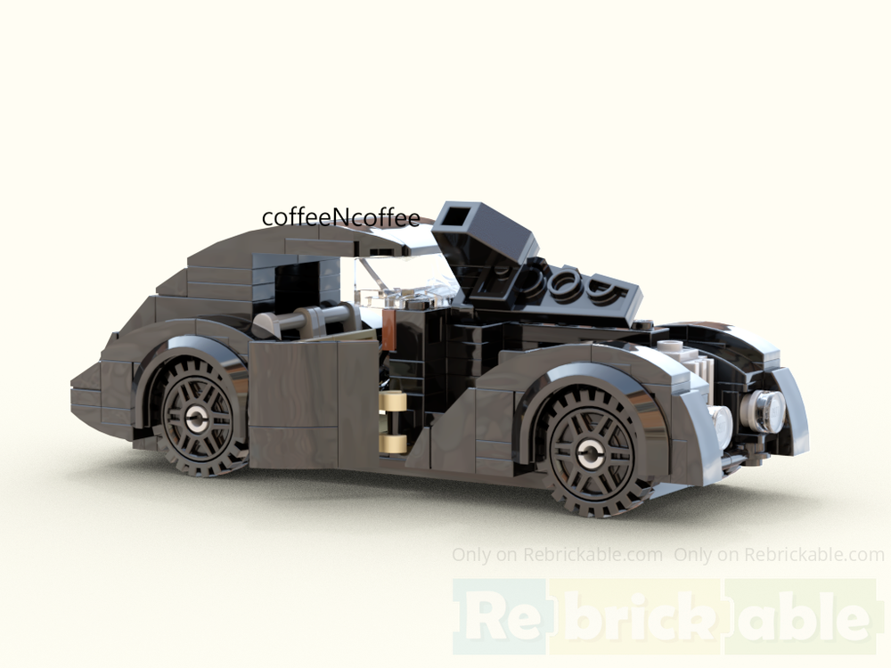 LEGO MOC Bugatti Type 57SC Atlantic by coffeeNcoffee | Rebrickable ...