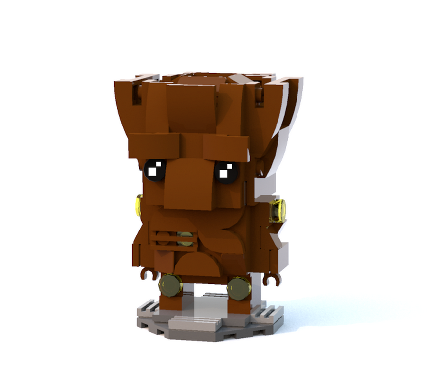 Lego Moc Brickheadz Space Tree By Igor X Rebrickable Build With Lego