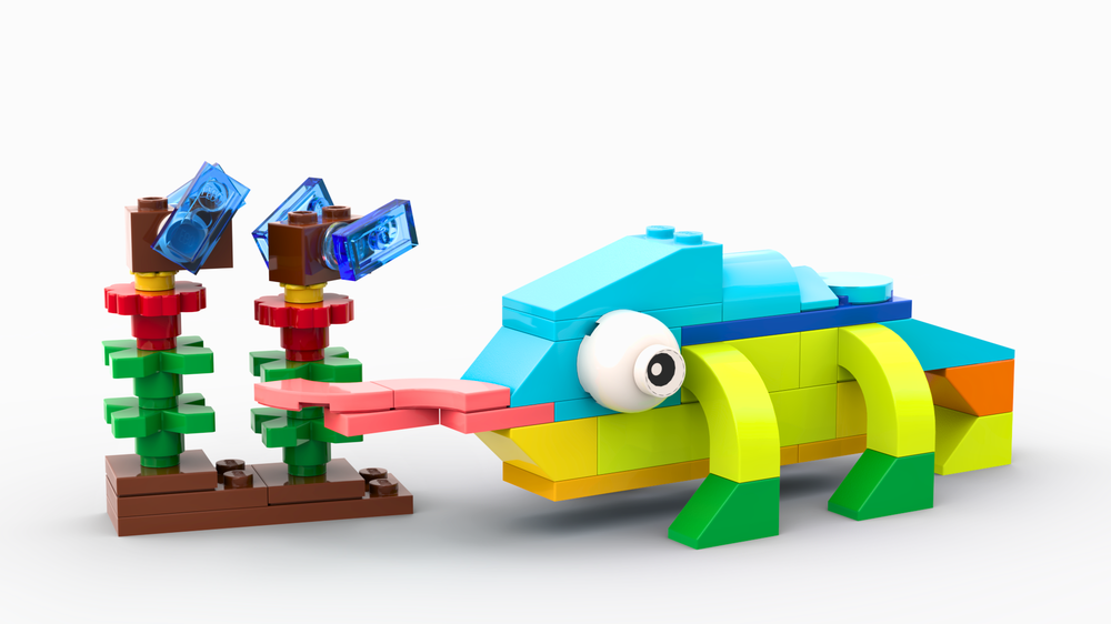 LEGO MOC 11038 Chameleon by Lenarex | Rebrickable - Build with LEGO