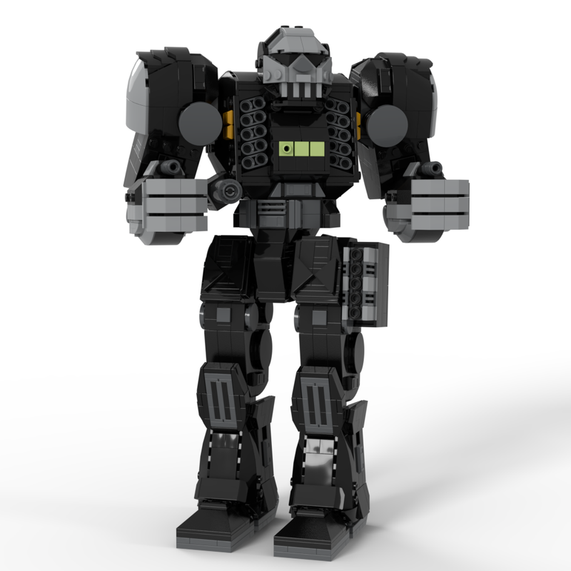 LEGO MOC Atlas BattleMech by lazyguineapig | Rebrickable - Build with LEGO