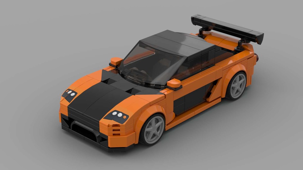 LEGO MOC Fast and Furious: Tokyo Drift Han's Mazda Rx7 Veilside ...