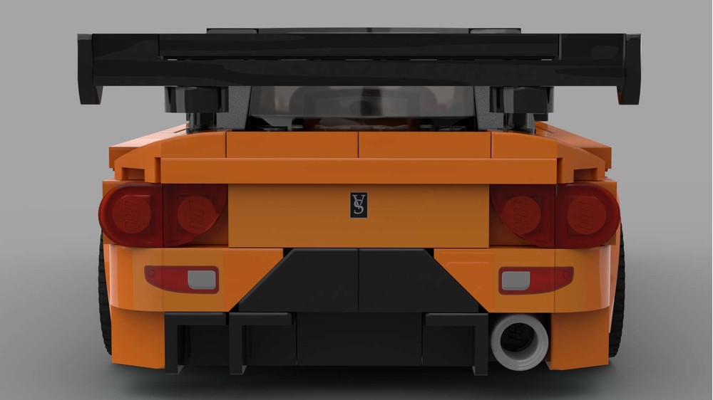 LEGO MOC Fast and Furious: Tokyo Drift Han's Mazda Rx7 Veilside ...