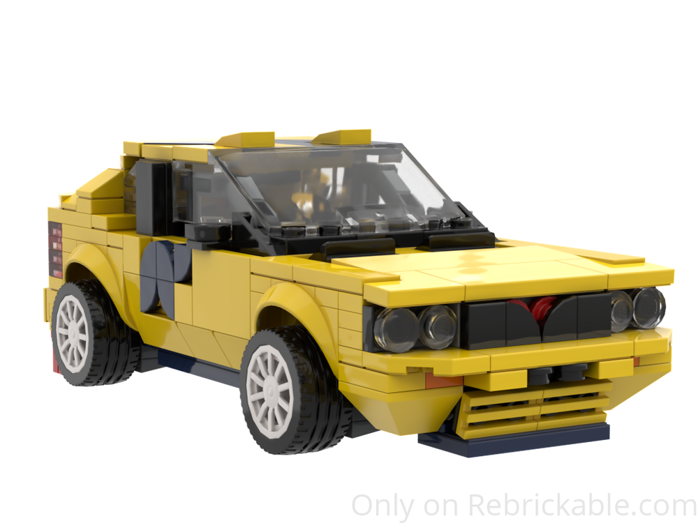 Lego Moc Lancia Delta Costa Brava88 Lite Series Class 4wd By