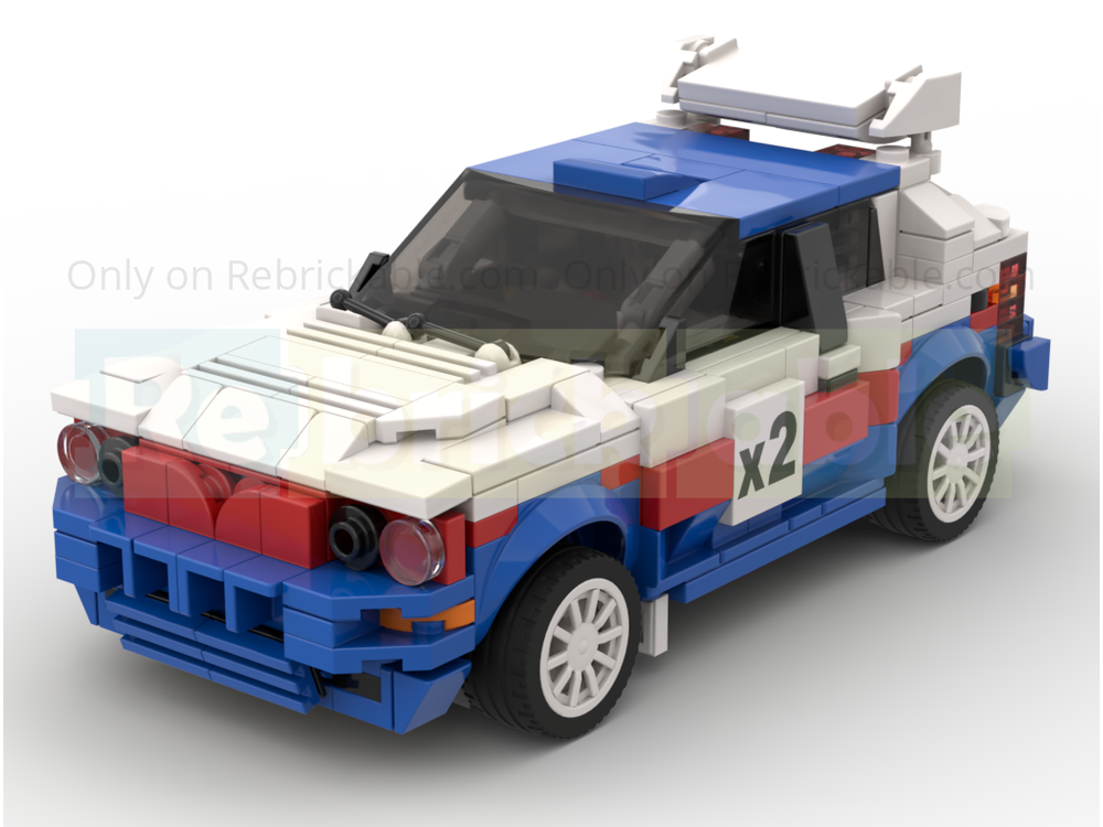 LEGO MOC Lancia Delta'93-ARAGON Baja Hi-Fi [Servia's X-car] (HF ...